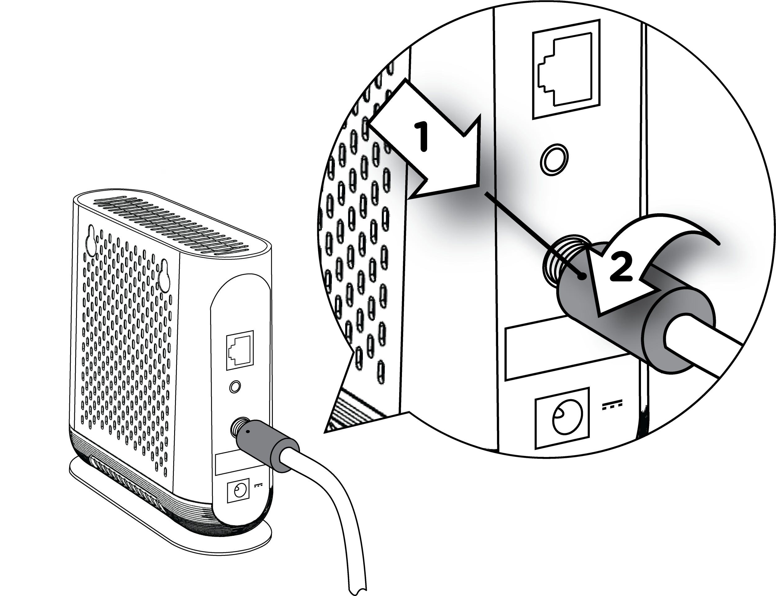 nbn® HFC Hybrid Fibre Coaxial connection box | nbn